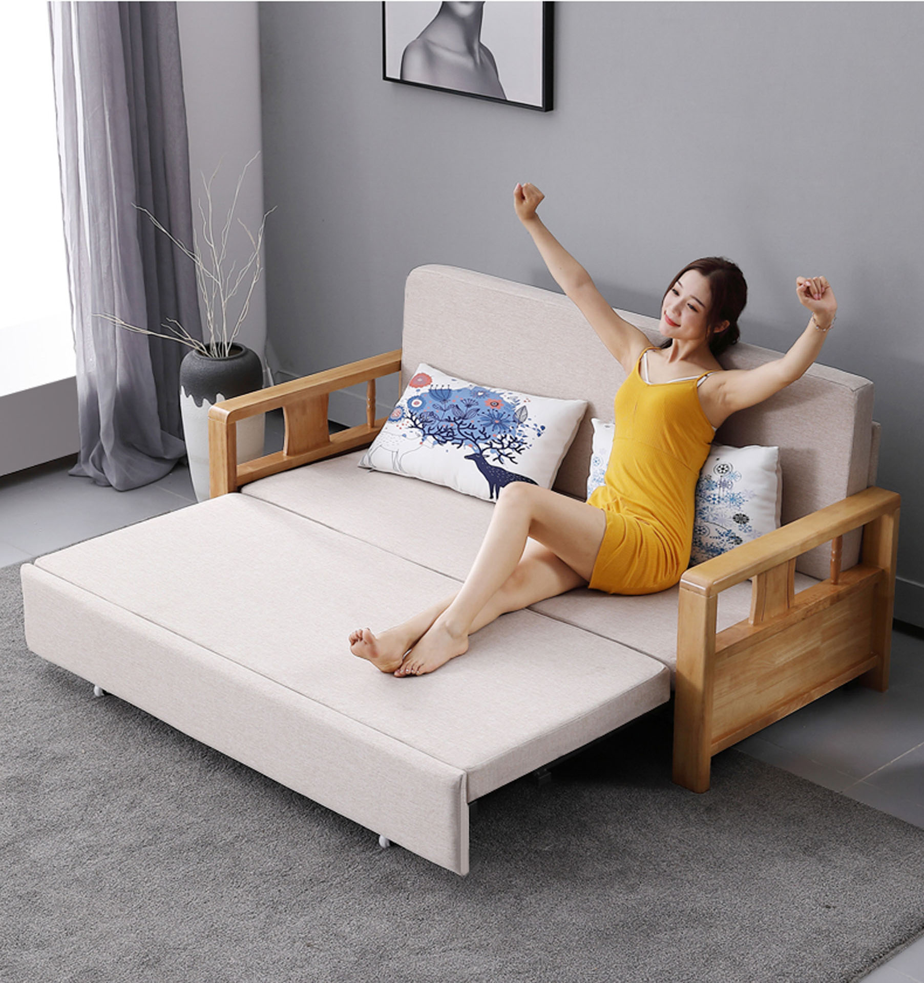 Sofa giường gỗ là gì? Mua sofa giường gỗ ở đâu uy tín - thegioisofa.com