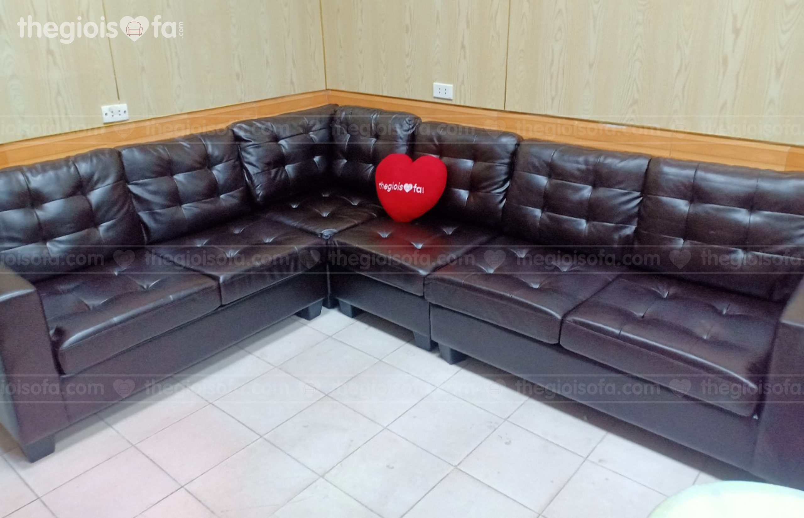 Giao hàng sofa góc da cao cấp Vista cho chị Thìn tại Ga Hà Nội – Quận ...